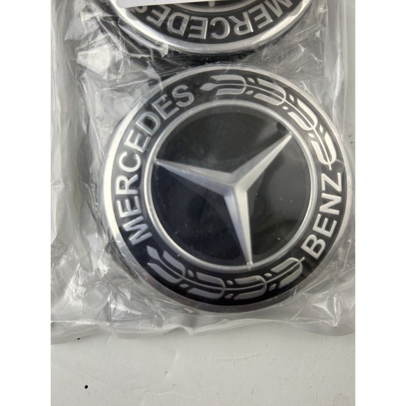 Unbranded | Car Audio, Video & GPS | Set 4 For Mercedes Wheel Center ...